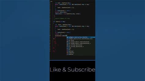 Hash Implement Using C Coding Algorithm Cpp Dsa Array