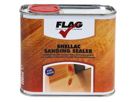 Shellac Sanding Sealer 500ml Flag Lion Picture Framing Supplies Ltd