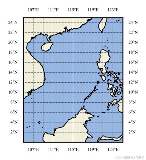 Python海洋专题六之cartopy画地形水深图绘制海图水深python Csdn博客