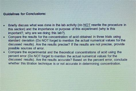 Solved Objectlve Determine The Concentration Of Unknown