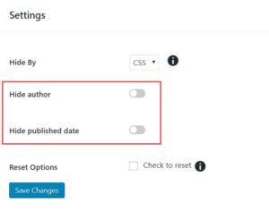 Hide Remove Author Published Date Of Your Article Using CSS Or PHP Hide Remove Metadata WP