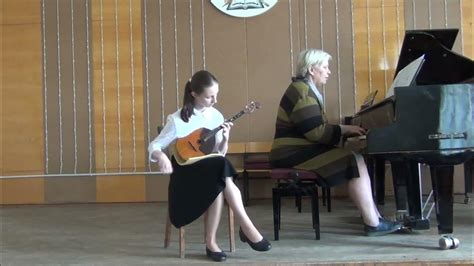 Чернец Мария Детская школа искусств Белокалитвинского района преподаватель Р Б Дегтерева Youtube