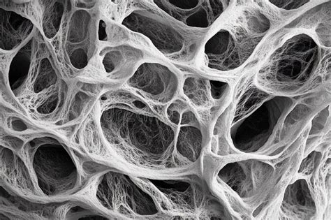 Microstructure Of Natural Materials Showcases Intricate Patterns And