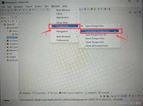 解决eclipse新建中没有自己想要的文件eclipse中的customize Perspective Csdn博客