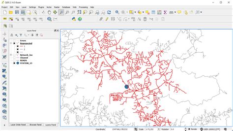 QGIS Topology And Emergency North River Geographic Systems Inc