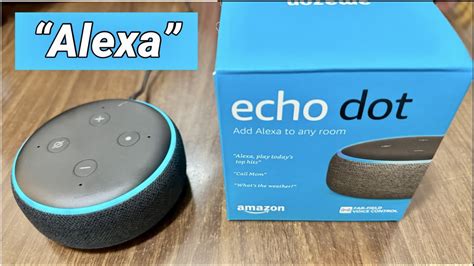 Amazon Echo Dot 3rd Generation ALEXA Alexa YouTube