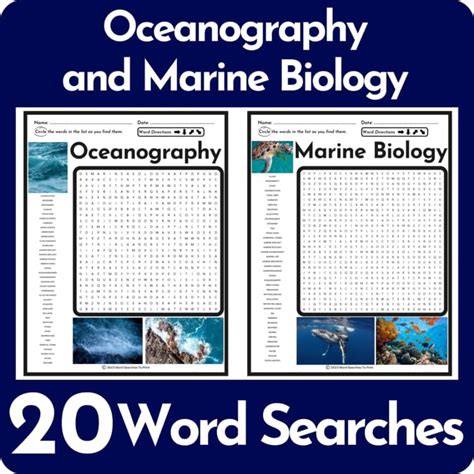 Oceanography And Marine Biology Bundle Ocean Floortidescurrents