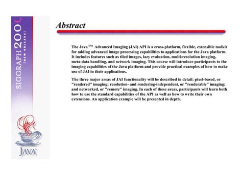 Introduction To The Javatm Advanced Imaging Api Zip