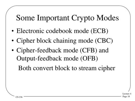 Ppt Stream And Block Ciphers Powerpoint Presentation Free Download Id4238235