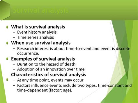 Survival Analysis Using SPSS PDF Technology Computing