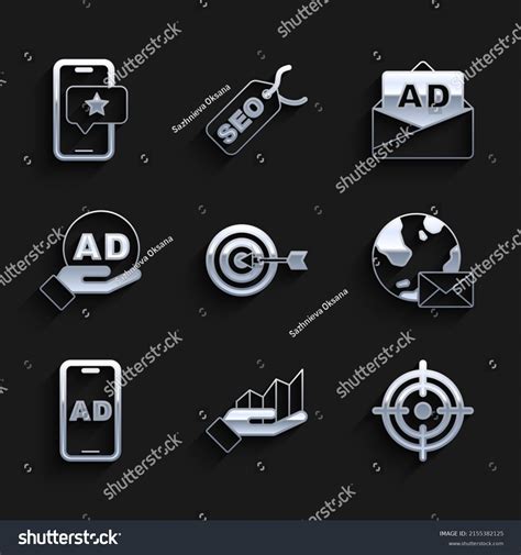 Set Target Pie Chart Infographic Earth Stock Vector Royalty Free Shutterstock