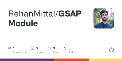 Github Rehanmittalgsap Module