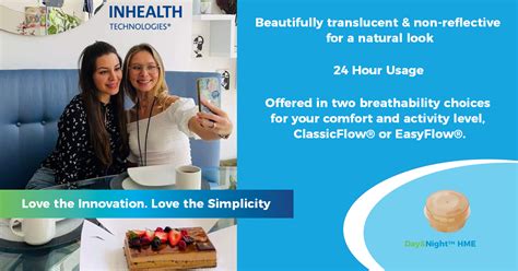Inhealth Technologies Dayandnight™ Hme Is Beautifully Translucent And