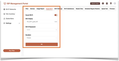 How To Create A Guest Wi Fi Network In The Vilo Isp Portal Vilo Living