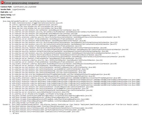 Maven Getting This Error While Trying To Communicate From Servlet To
