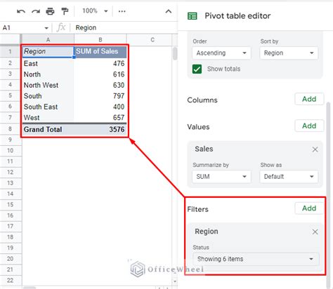 How to Refresh a Pivot Table in Google Sheets (3 Ways) - OfficeWheel