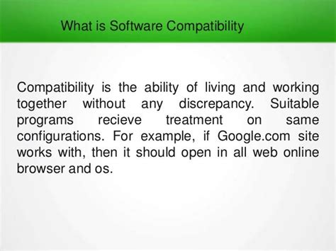 compatibility software testing overview