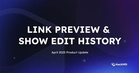 version link a closer look at the newest feature on hackmd hackmd