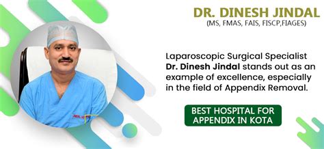 Best Doctor For Appendix Removal By Laparoscopy Dr Dinesh Jindal