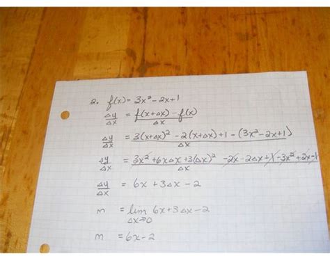 finding the derivative of a function in calculus