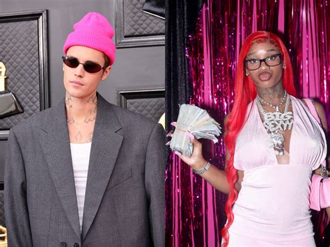 Justin Bieber Sexyy Red Call Out Ray J For Claiming He Slept With Her