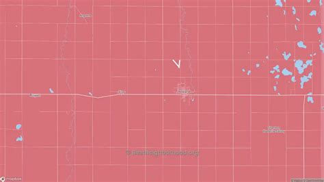 Miner County Sd Political Map Democrat And Republican Areas In Miner County