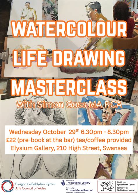 Watercolour Life Drawing Masterclass Elysium Gallery