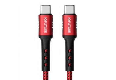 Кабель питания Type C Type C Iqfuture 3a 200см Festima Ru Мониторинг объявлений