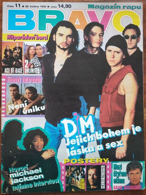 Bravo časopis 1193 David Hassehoff Michael Jackson Beverly Hills