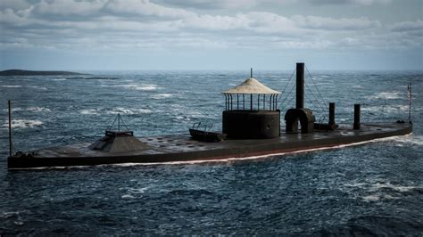 Uss Monitor Turreted Ironclad Warship 3d Turbosquid 2231719