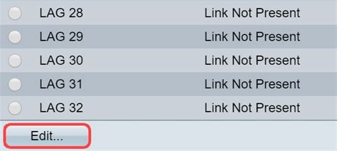 Link Aggregation Group Lag Management And Settings On Sx500 Series