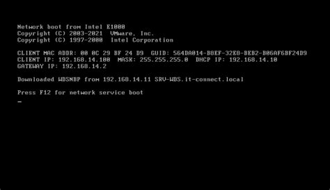 Serveurs Wds Et Dhcp Configurer Le Boot Pxe Bios Et Uefi