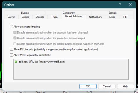 How To Set Up Expert Advisors In MT Blueberry