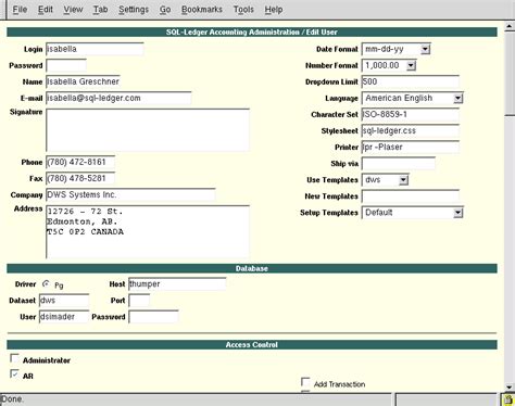 SQL Ledger BackOffice Services OÜ