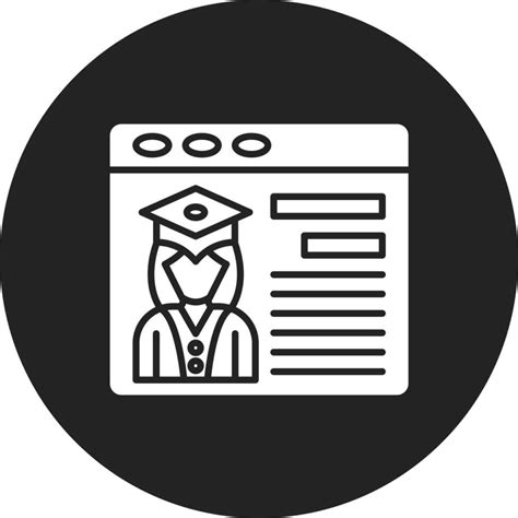 Student Portal Vector Icon 33176735 Vector Art At Vecteezy