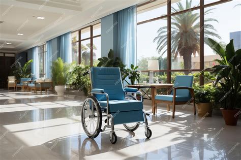 Premium Photo Unoccupied Space Features Wheelchair Representing
