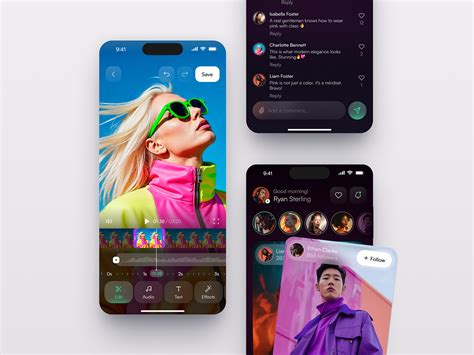 Ui Ux Mobile Design For Social Media By Arounda Product For Arounda On Dribbble