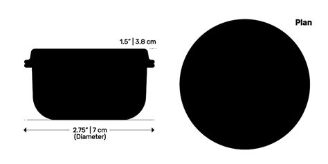 IKEA 365 Food Container Round 14 Oz Dimensions Drawings Dimensions Com