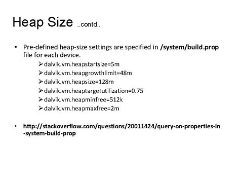 fixing memory leaks in android applications using ddms