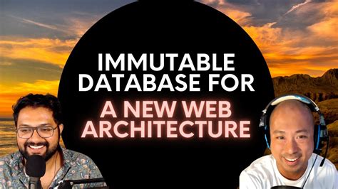 datomic immutable database for new web architecture s03e08 youtube