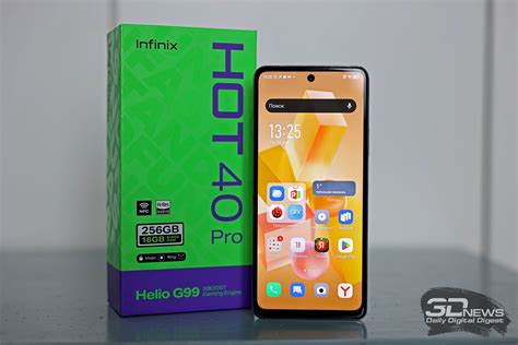 Обзор смартфона Infinix HOT 40 Pro: качественный перенос / Смартфоны