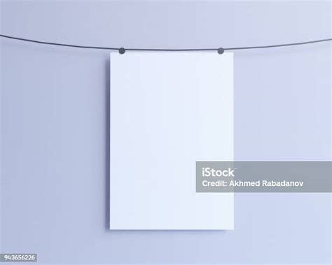 포스터 모형 모형 서식 파일 격리 된 흰색 배경 디자인 3 차원 일러스트 레이 션을 위한 준비 0명에 대한 스톡 사진 및 기타 이미지 Istock