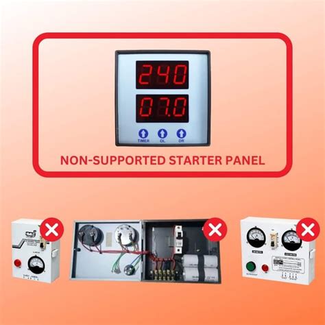 happi motor protection device with dry run overload overvoltage