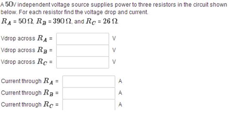 Solved A Simple DC Circuit Consists Of A V Voltage Source Chegg