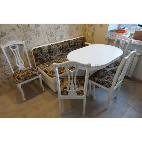 Обеденная группа Орегон 1 из массива дерева купить в Москве — мебельный