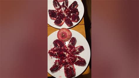 Desertnyi And Parfianka Pomegranates Both Soft Seeded Youtube