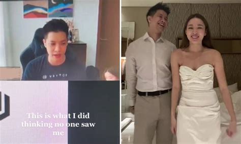 Wife Fails To Hide From Mans Video Work Call While Crawling To