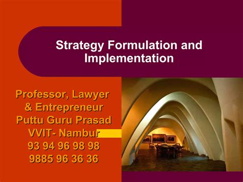 14 Strategy Formulation And Implementation Pgp1 Ppt