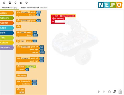 Tutorial Botn Roll One A Program With Open Roberta