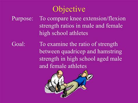 Ppt Comparison Of Isokinetic Knee Extensionflexion Strength Ratios In High School Male And